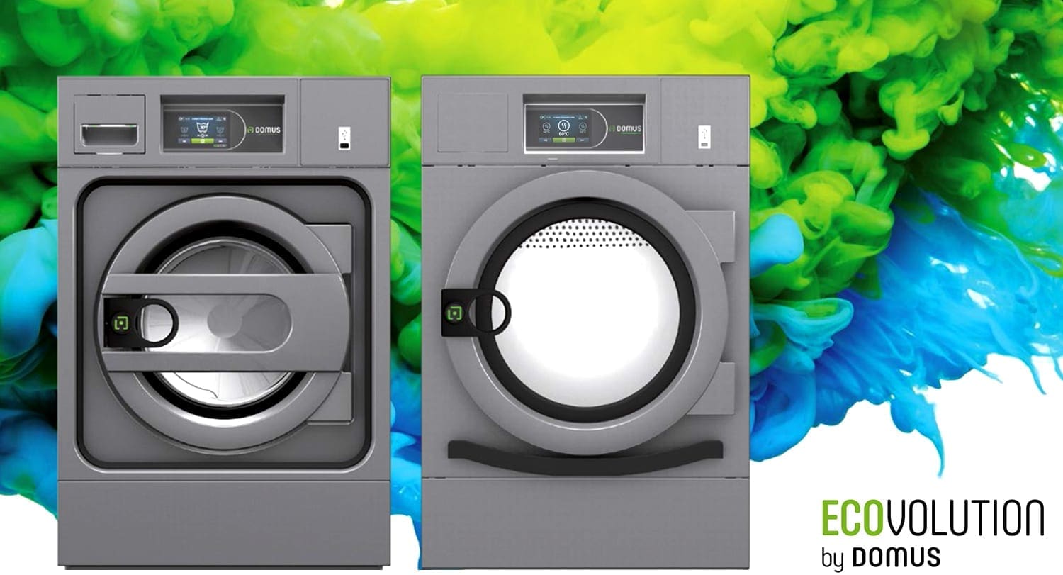 เครื่องซักอบผ้ากึ่งอุตสาหกรรม DOMUS HPL - Heavy Professional Laundry